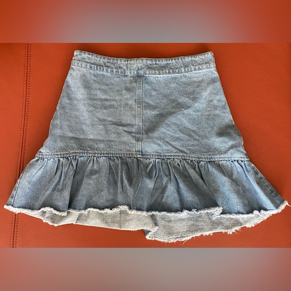 Valija Gitana | Skirts | Valija Denim High Rise Mini Skirt | Poshmark